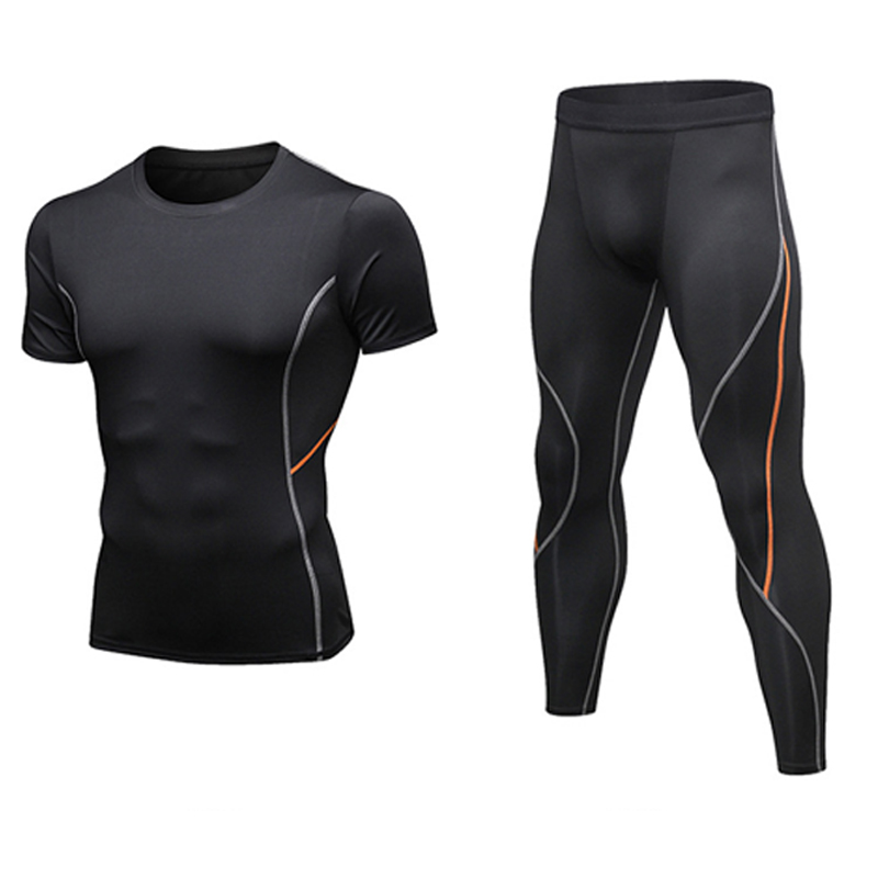 2 piece SportsWear Hombre Deporte Mens Active Wear... – Grandado