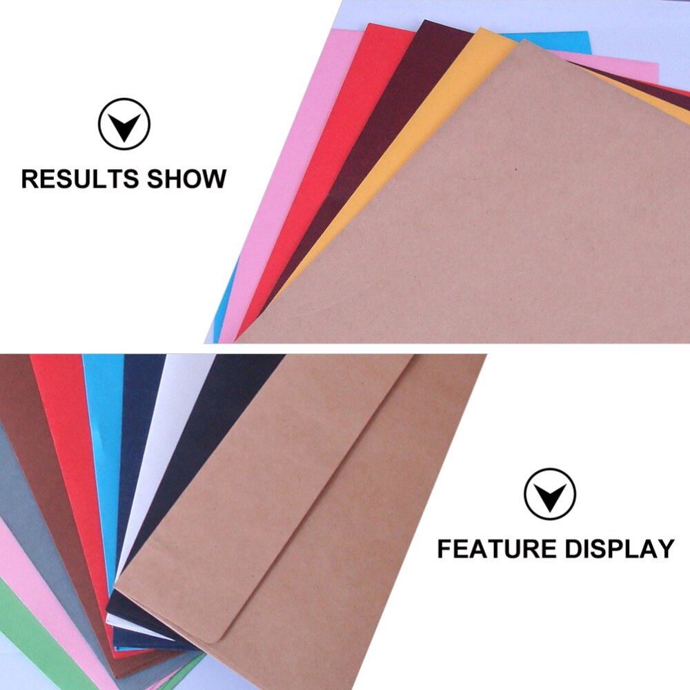 40pcs/ Set Envelopes Blank Self Seal Colorful Enve... – Grandado