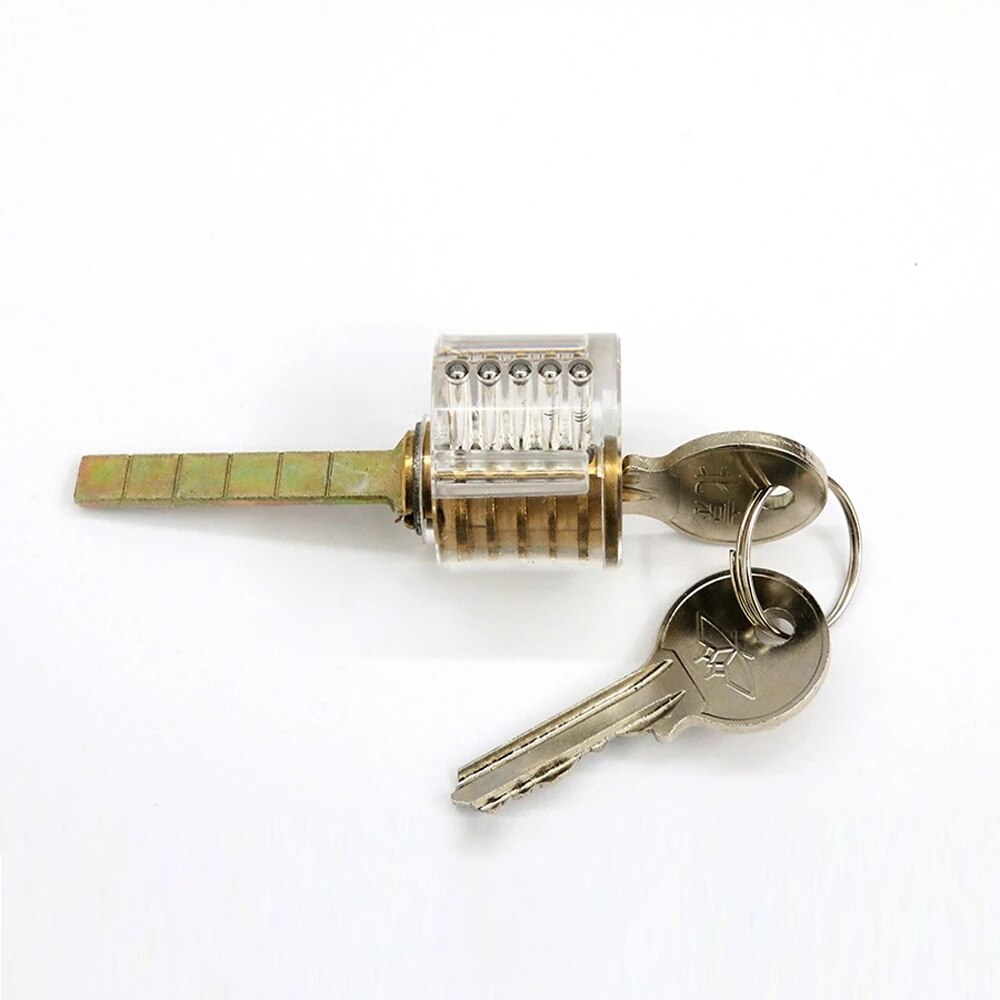 CHKJ Transparent Visible Lock Cutaway Mini Practic... – Grandado