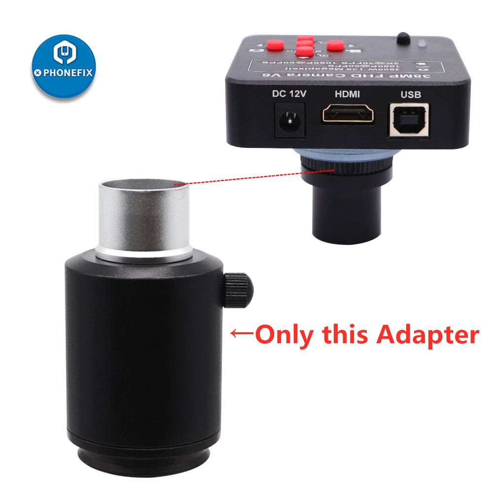23.3mm C mount Adapter 38mm CTV Stereo Microscope ... – Grandado