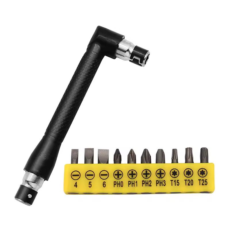 L-shaped 1/4 Hexagonal Screwdriver Bit 90 Degree D... – Grandado