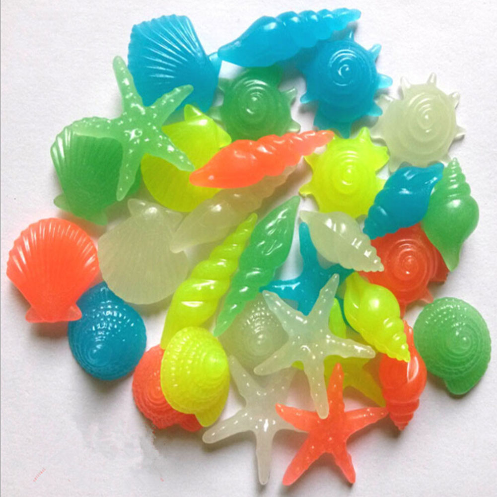 1Pc Bunte Leucht Seestern Muschel Shell Shaped Glo... – Vicedeal