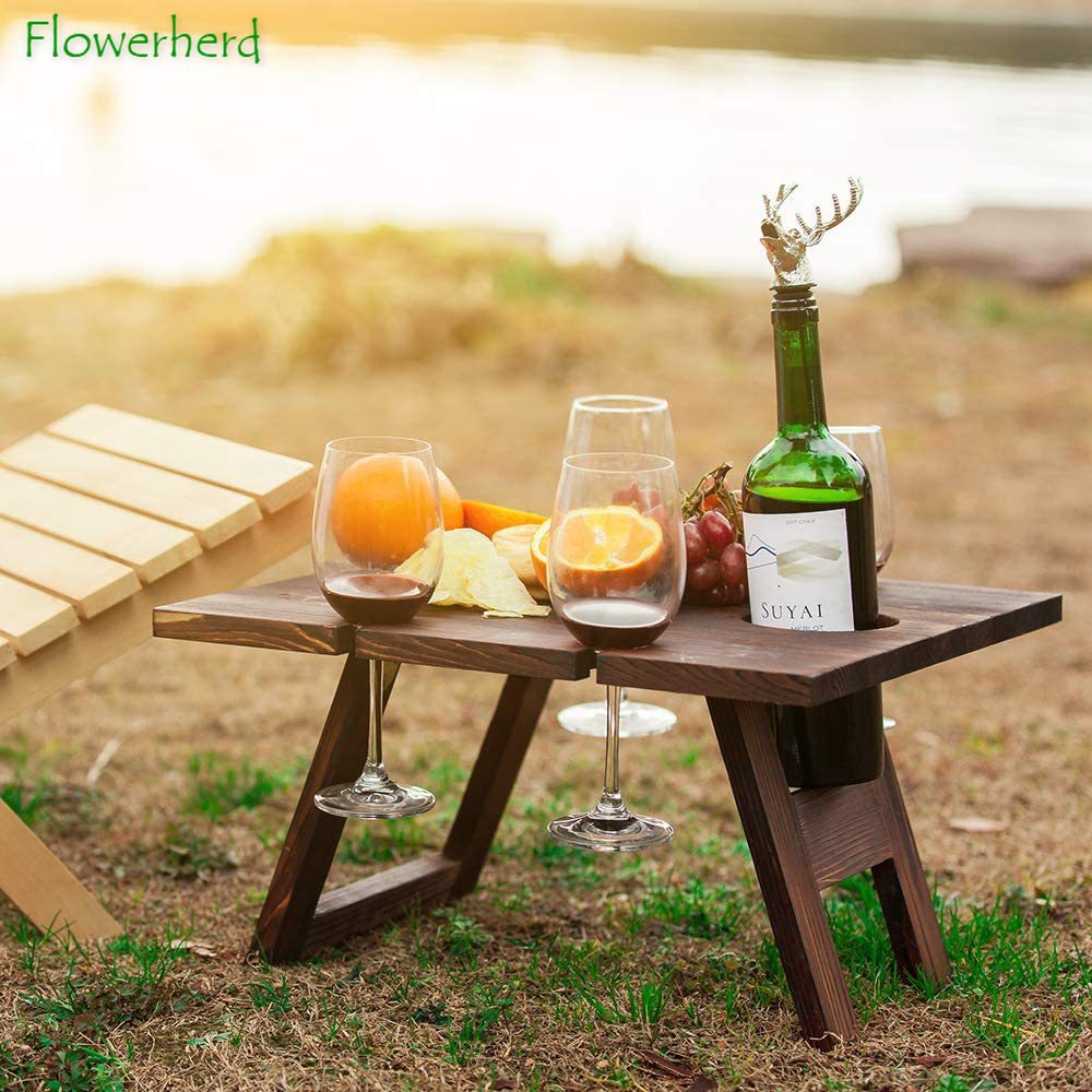 Portable Table Ultralight Wooden Folding Picnic Ta... – Grandado
