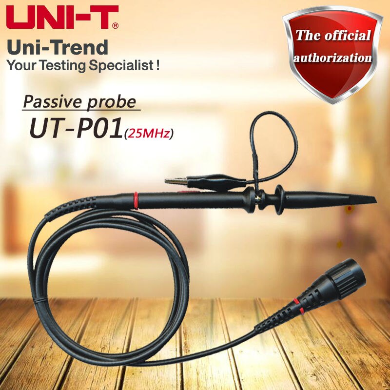 UNI-T UT-P01 oscilloscope probe / 25MHz passive pr... – Vicedeal