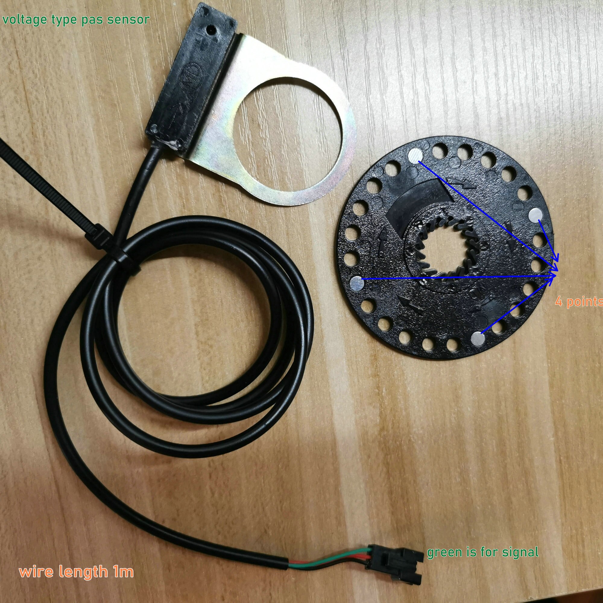 PAS sensor 1:1 pedal assistance sensor voltage sig... – Grandado