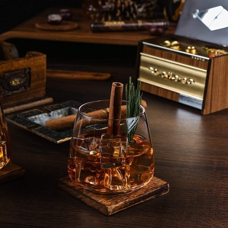 Whiskey Glasses - Uniquely Bourbon & Scotch Ta... – Vicedeal