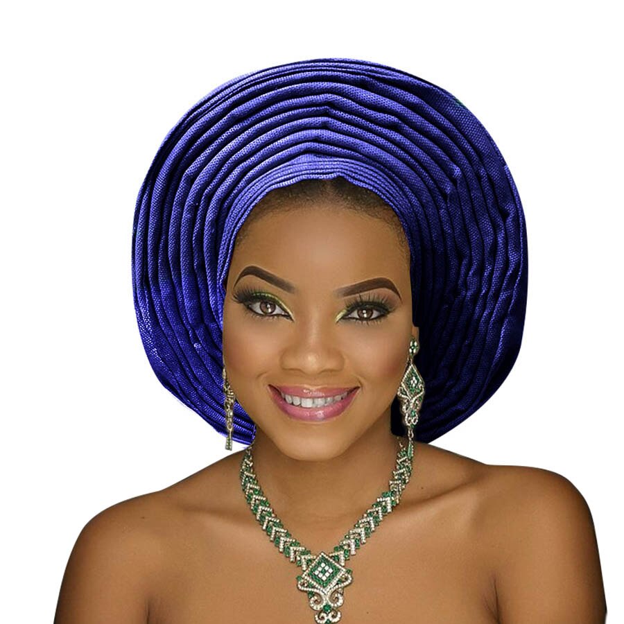 God colour aso oke headtie aso ebi auto gele afric... – Vicedeal