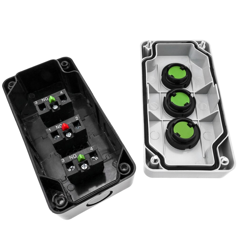 Bematik-Control Box Met 3 1NO Rode 1NC Momentary D... – Vicedeal