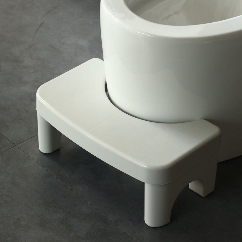 Toilet stool Thick toilet footrest Plastic anti-sl... – Vicedeal