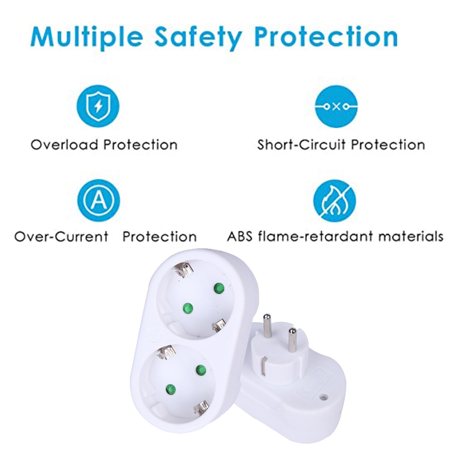 European Type Conversion Plug 2 TO 3Or Three Hole ... – Vicedeal