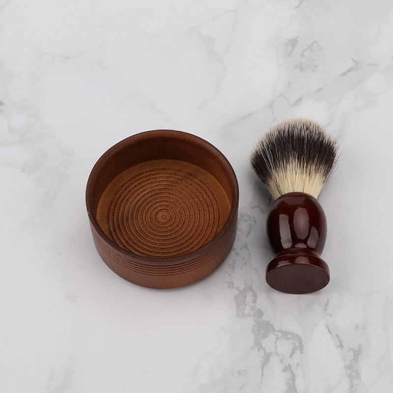 HAWARD RAZOR Wood Men's Shaving Soap Bowl,Men Barb... – Grandado
