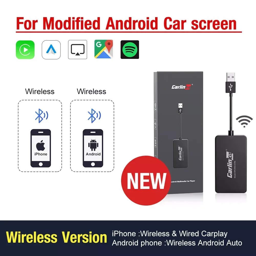 Carlinkit Draadloze Carplay Dongle Android Auto Dr... – Grandado