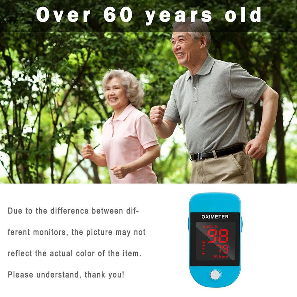 Household Fingertip Pulse Oximeter LED Portable Di... – Grandado