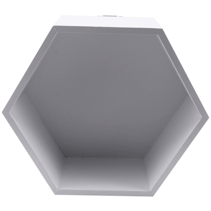 Nordic Style Storage Racks Hexagonal Wall Shelf Di... – Grandado