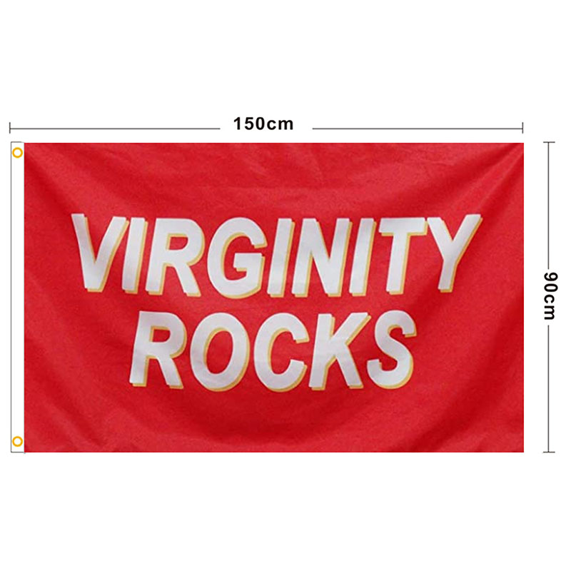 3X5 Ft Maagdelijkheid Rotsen Vlag Danny Duncan Lic... – Vicedeal