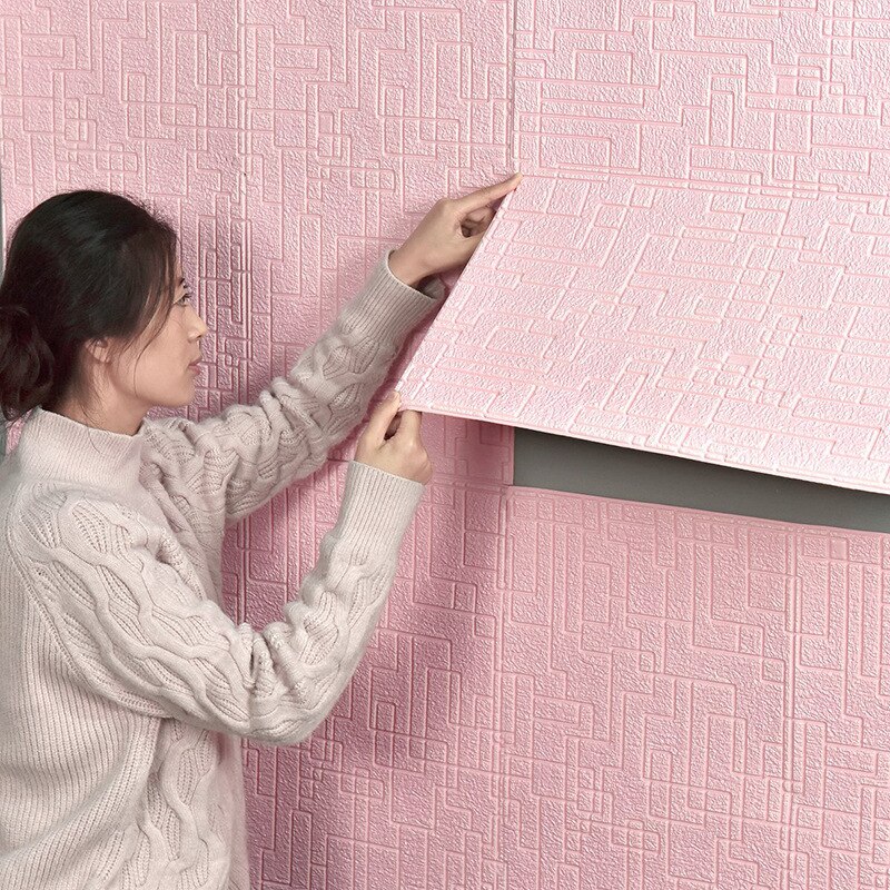 MEW 3D Brick Wall Stickers Living Waterproof Foam ... – Grandado