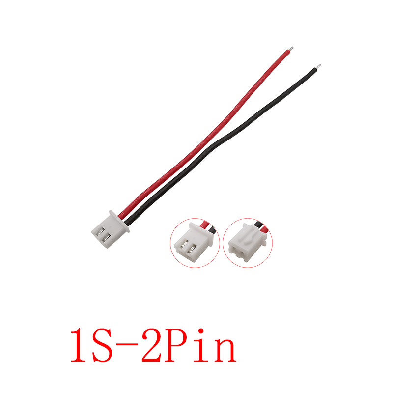 10Pcs JST XH 2.54mm Pitch 2/3 Pin Plugs 1/2S Balan... – Grandado