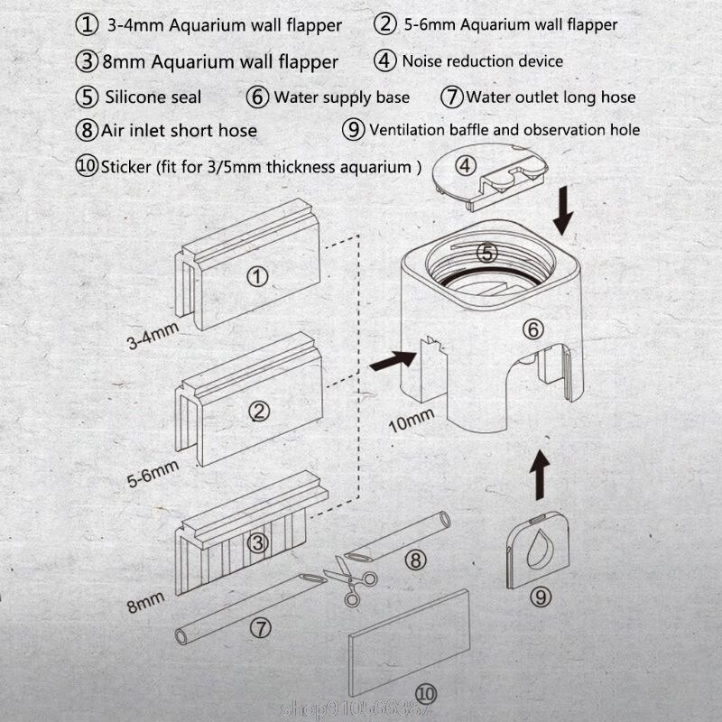 Aquarium Auto Water Filler Fish Tank Add Water Dev... – Grandado