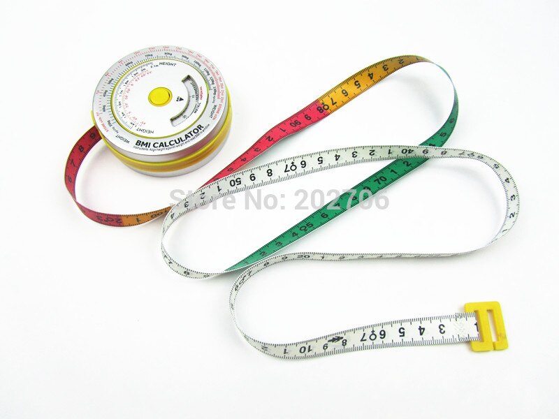 0-150cm Aluminum BMI Body Mass Index Retractable T... – Grandado