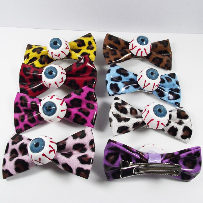 Punk Bow Eyeball Hairpin Harajuku Cute Charm Funny... – Vicedeal