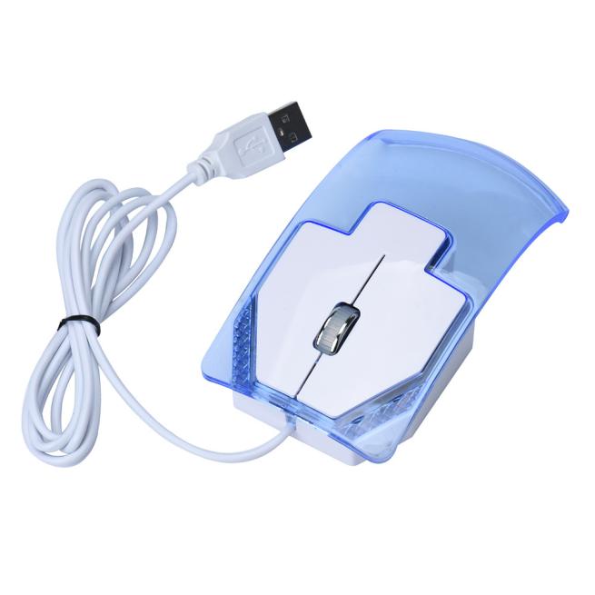 VOBERRY USB Wired Mouse Illuminated 1600DPI 2 Butt... – Vicedeal