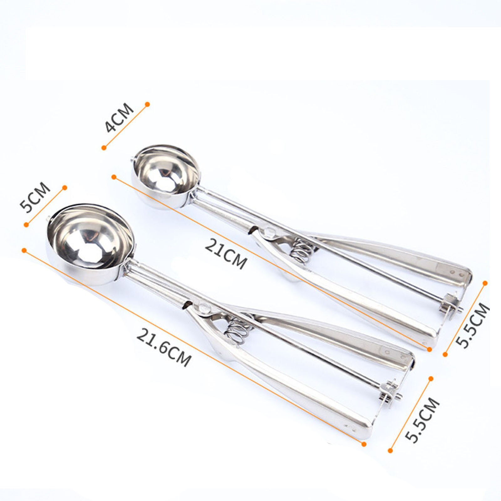 Ice Cream Spoon Cuchara de acero inoxidable para c... – Grandado