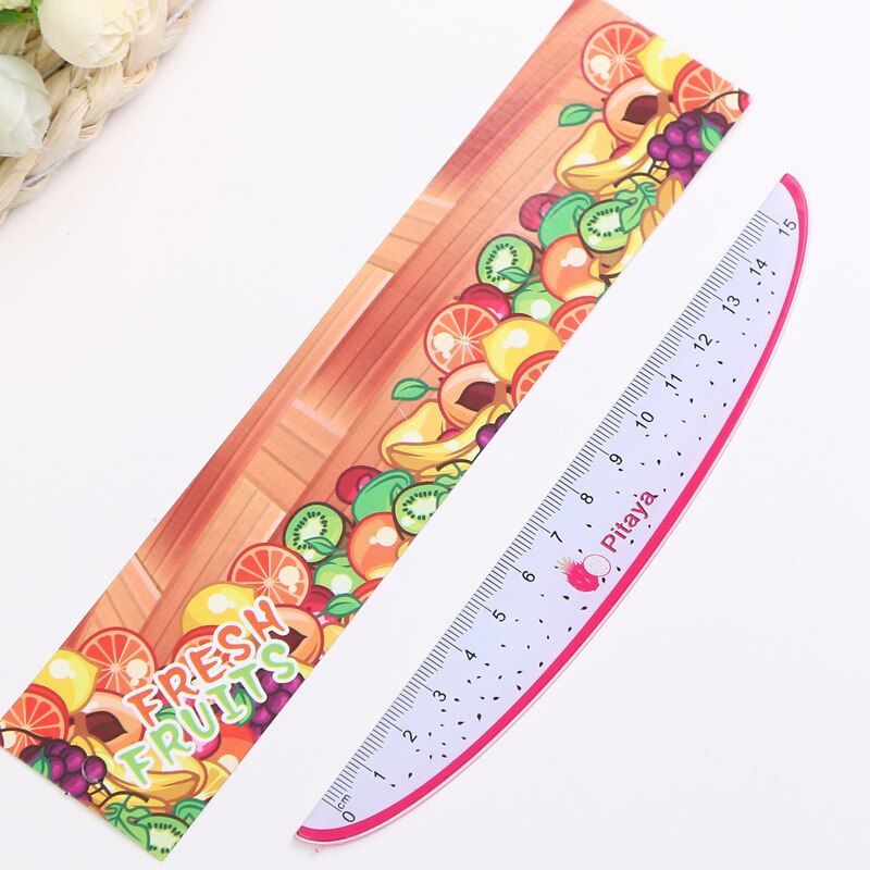 2Pcs/Set Kawaii Fruit Ruler Cartoon Cute Ruler 15c... – Vicedeal