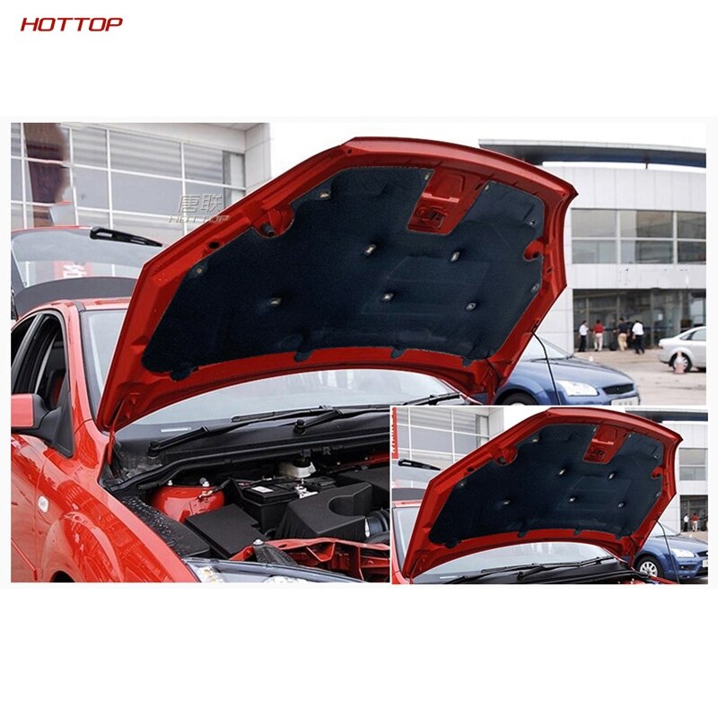 PET Black Front engine Anti-noise Sound Insulation Cotton Heat Closed ...