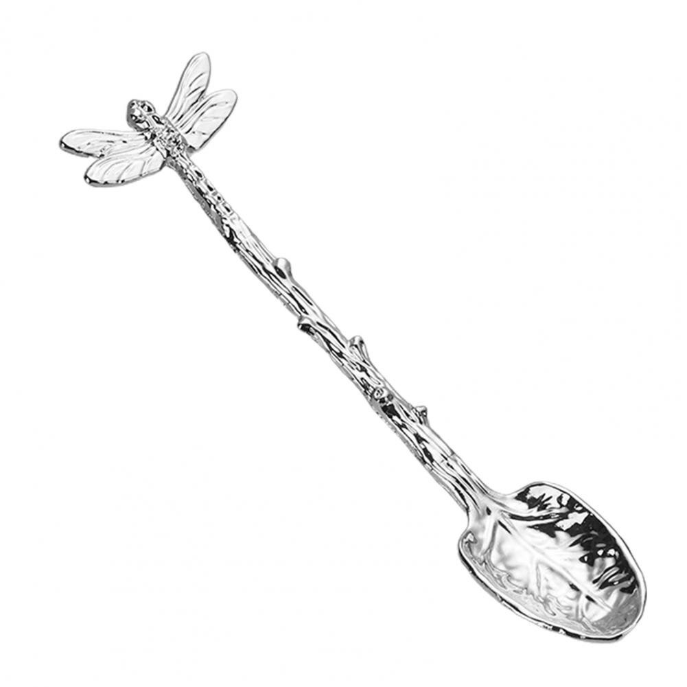 Dessert Spoon Vintage Dragonfly Branches Leaves Sh... – Vicedeal