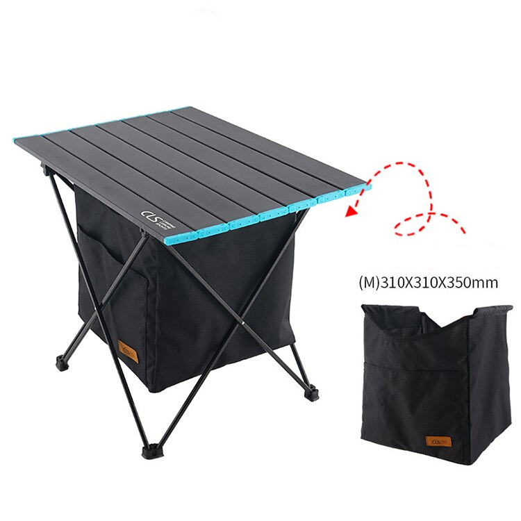 Outdoor Indoor Foldable Table With Storage Bag Fol... – Grandado
