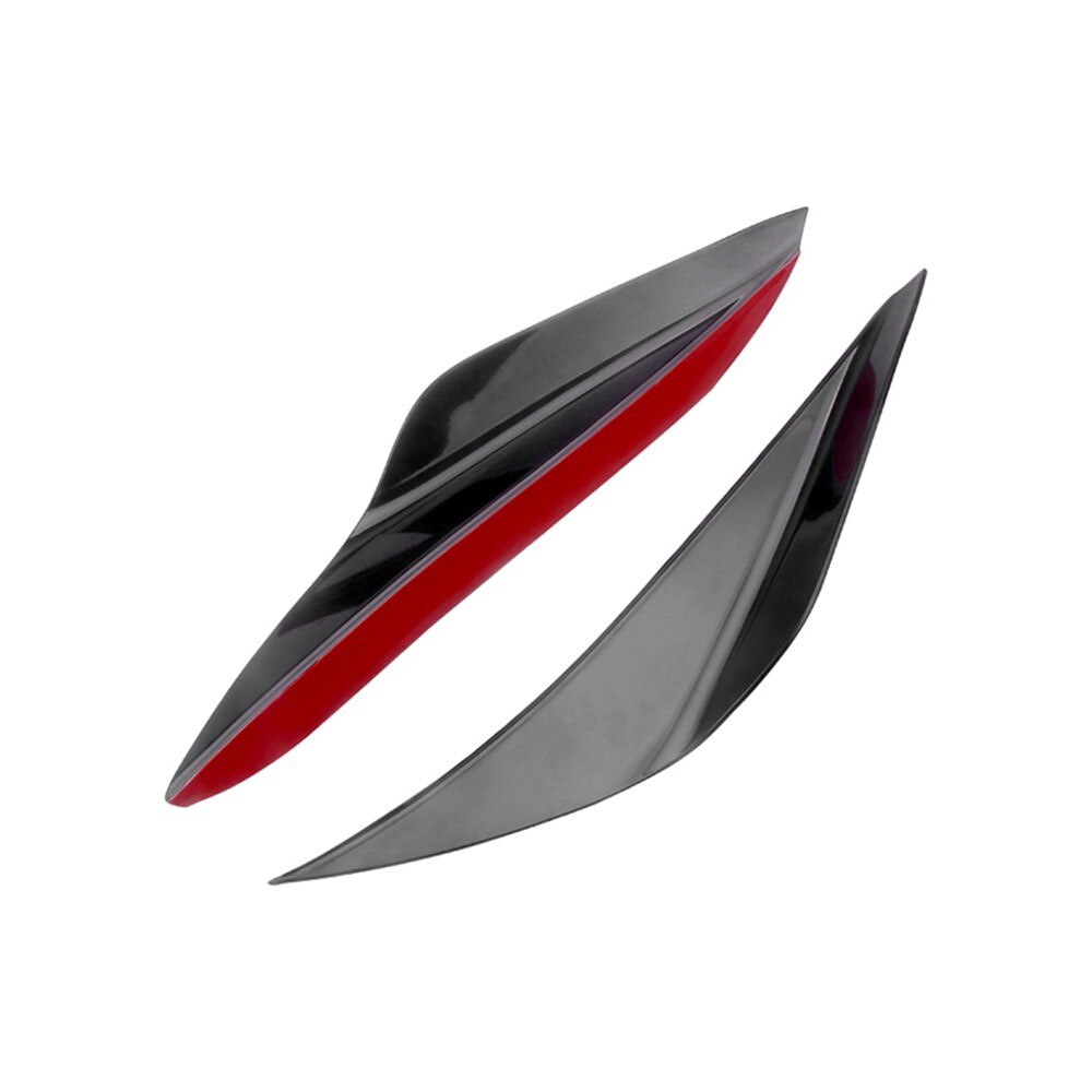370/200/130MM Car Body Kits Front Bumper Fin Split... – Grandado