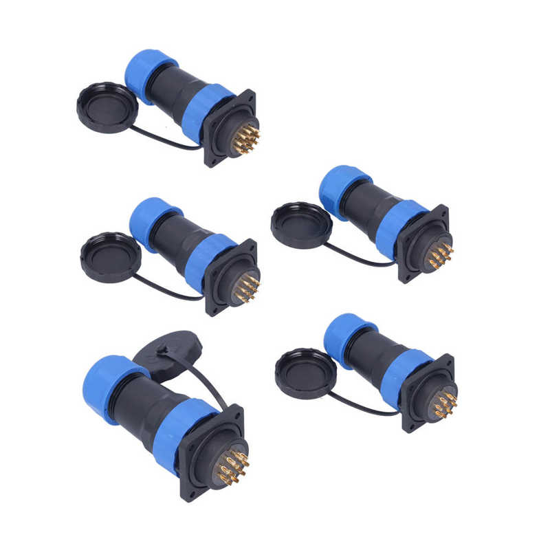 Waterproof Power Connector Square 4 Hole Aviation ... – Grandado