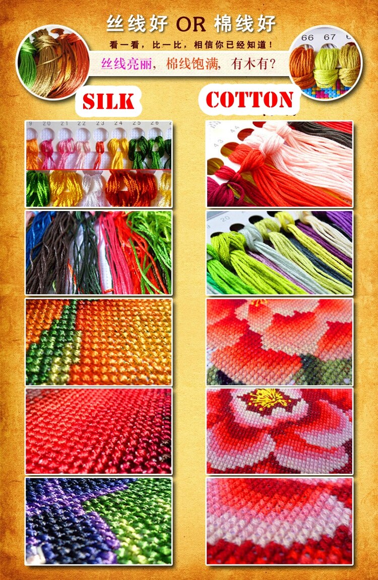 Landschap Schilderen Count Print 18ct 14ct 11ct Ka... – Vicedeal