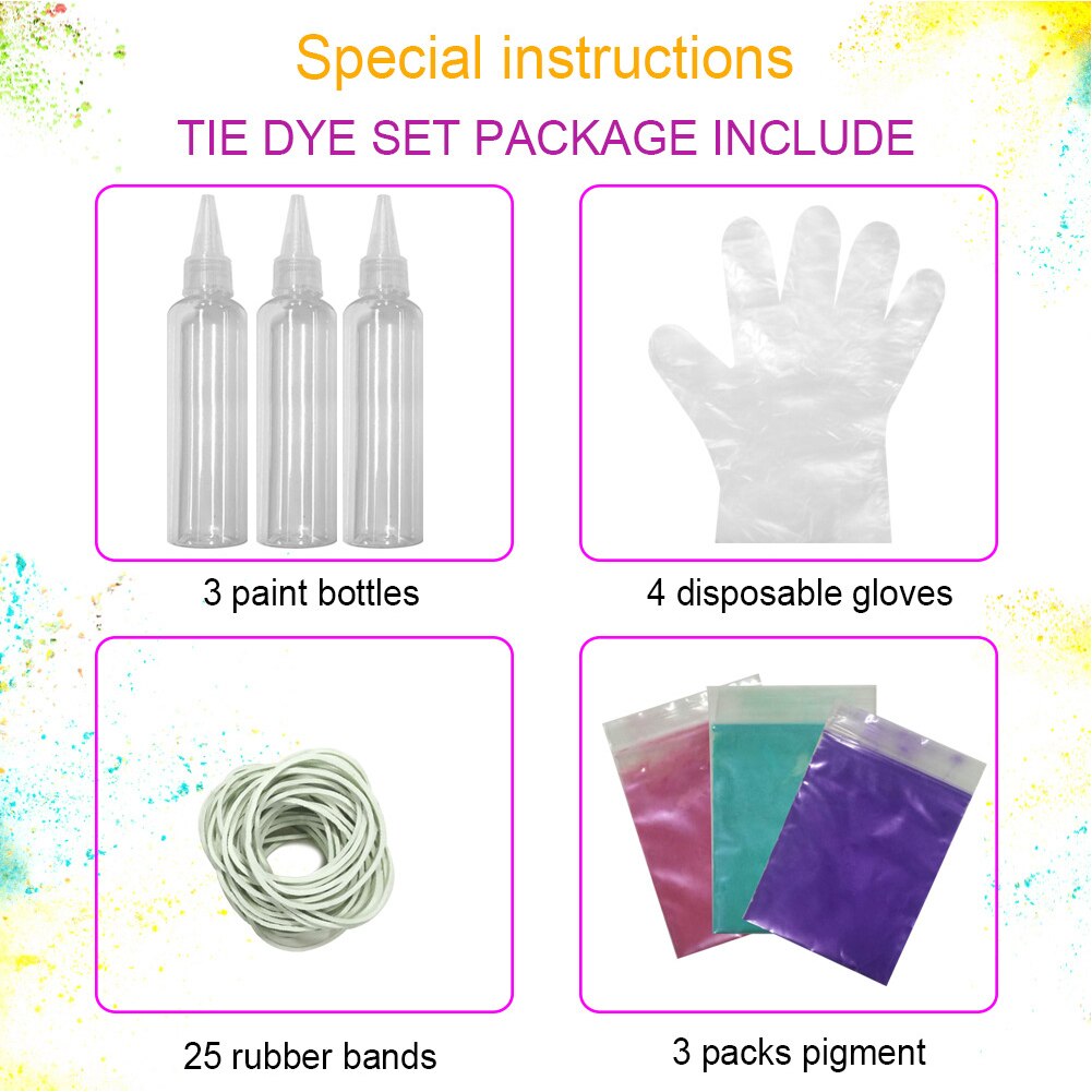 Craft Non Toxic Bottle One Step Rubber Bands Tie D... – Vicedeal