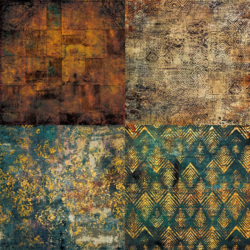 Retro background style Scrapbooking paper pack of ... – Grandado