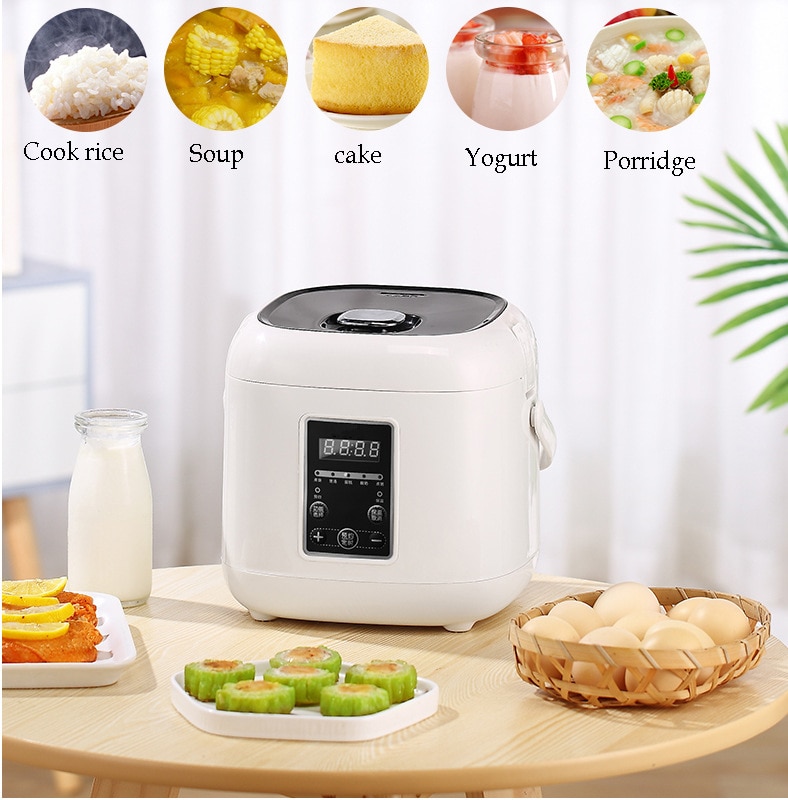 Mini Electric Rice Cooker Heating Food Steamer Mul... – Vicedeal