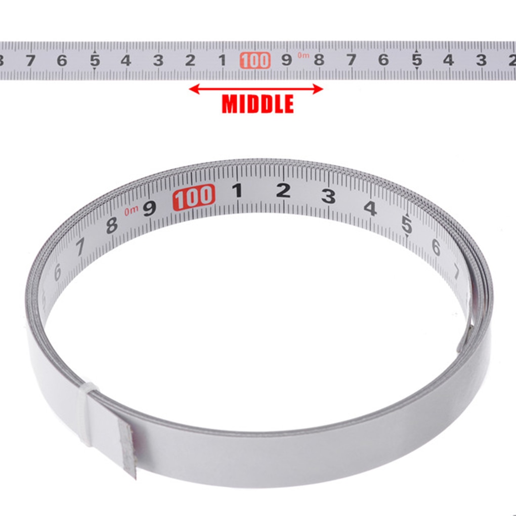 Metric Mijter Track Meetlint Staal Zelfklevende Sc... – Grandado
