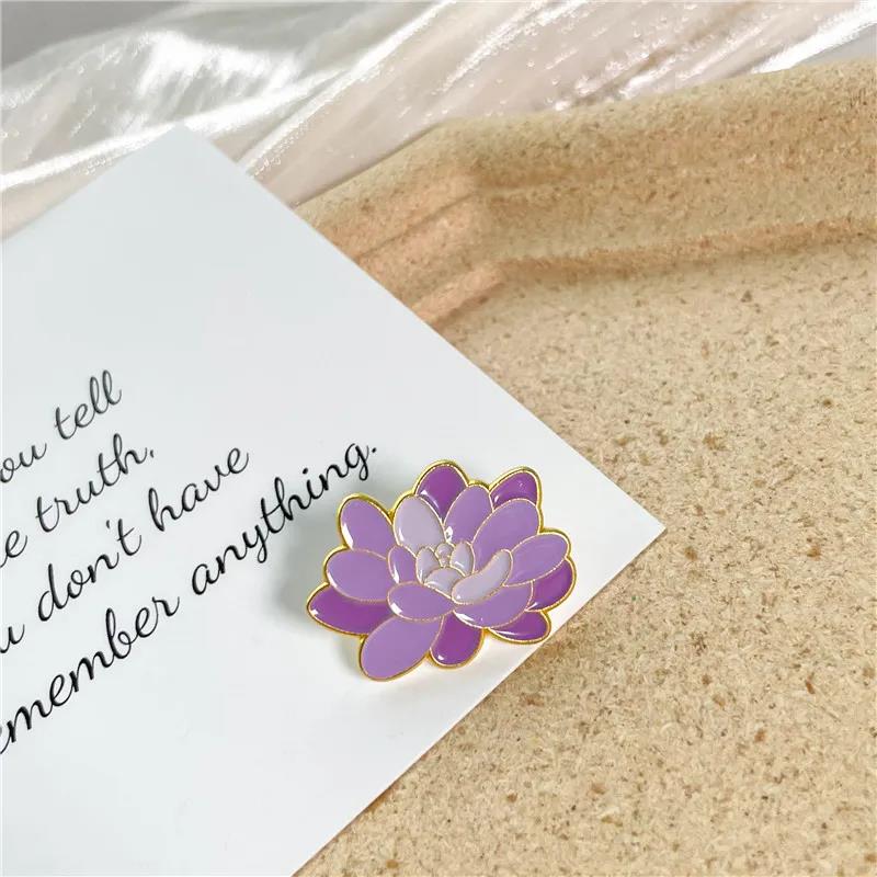 Lovely Flower Badge Temperament Sunflower Lily Flo... – Vicedeal