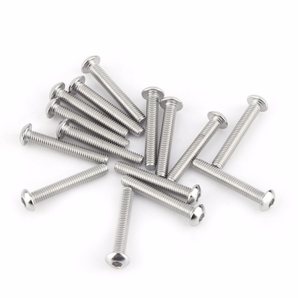 300pcs/set Stainless Steel SS304 Button Head Hex S... – Grandado