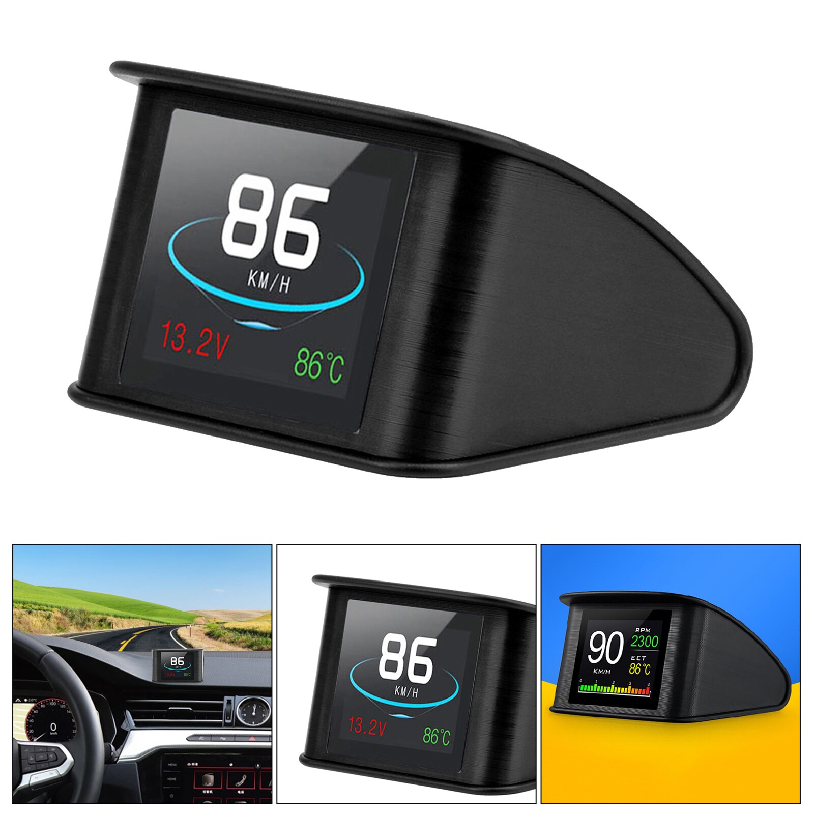 Universal Vehicle Smart HUD Display - 2.6" Di... – Grandado