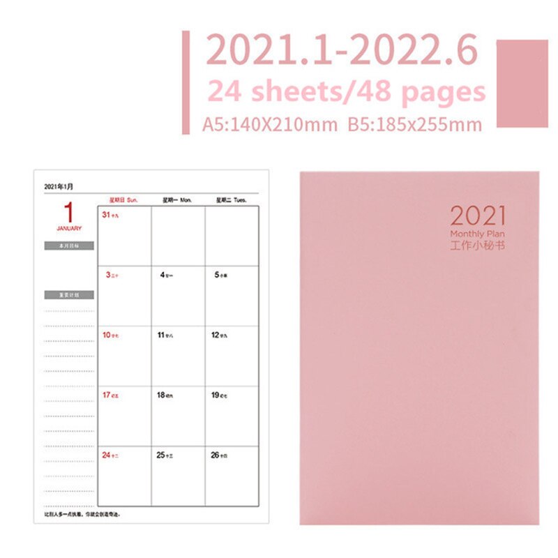 Agenda Planer Organizer A5 Notebooks Und Zeitschri... – Grandado