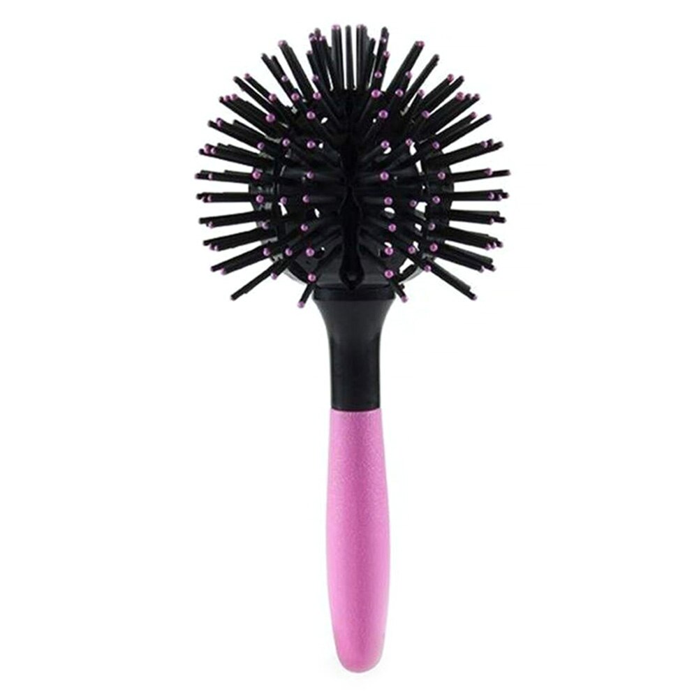 3D Round Hair Brushes Comb Salon Make Up 360 Degre... – Grandado
