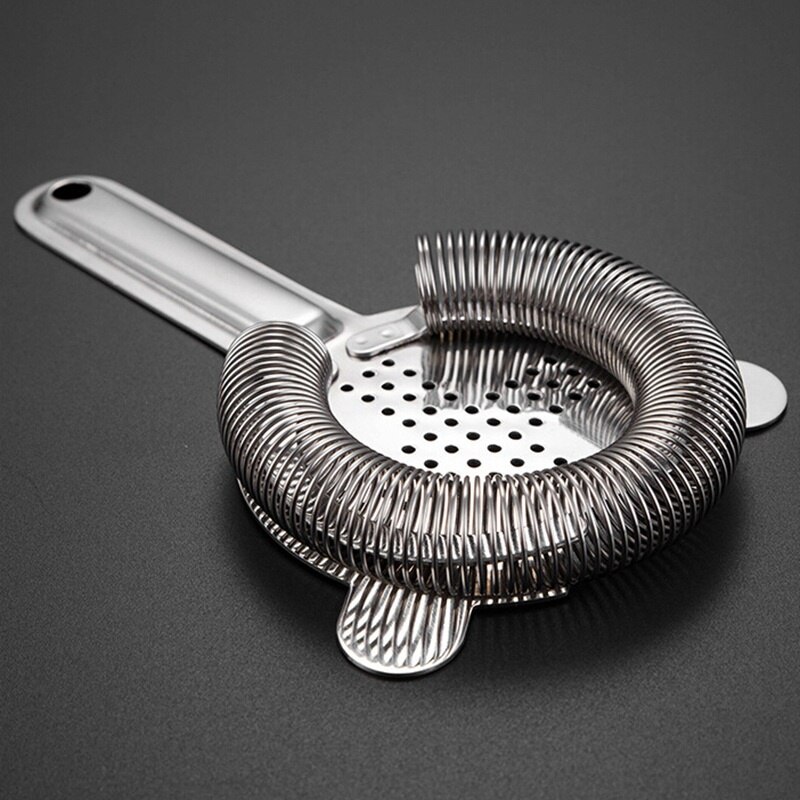 1PC Stainless Steel Bar Strainer Bartending Filter... – Grandado