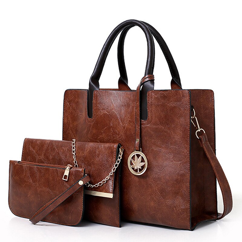 women's shopper bag sac a main femme Set 3 Pcs nev... – Grandado