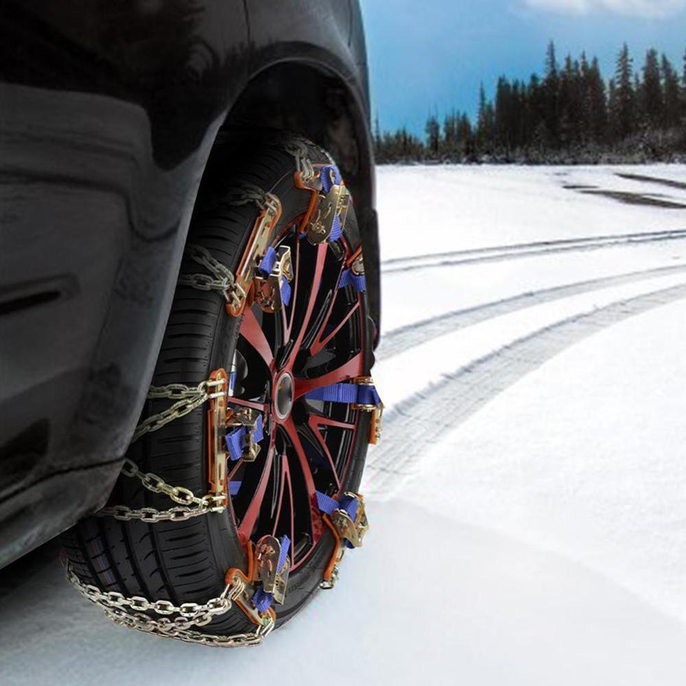 1X Wheel Tire Anti-skid Chains For Car CSV Emergen... – Vicedeal