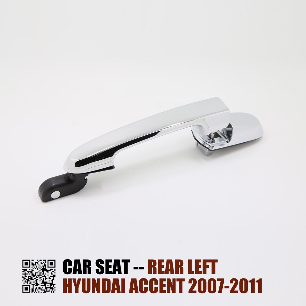 OKC CHORMED EXTERIOR DOOR HANDLE FOR HYUNDAI ACCEN... – Grandado