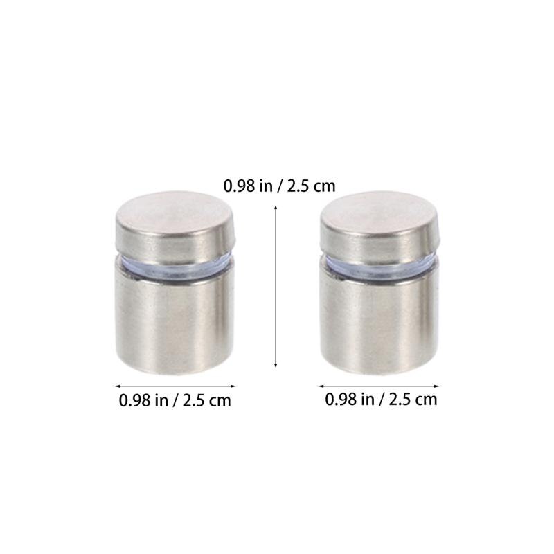 20pcs Glass Fasteners Stainless Steel Acrylic Adve... – Grandado