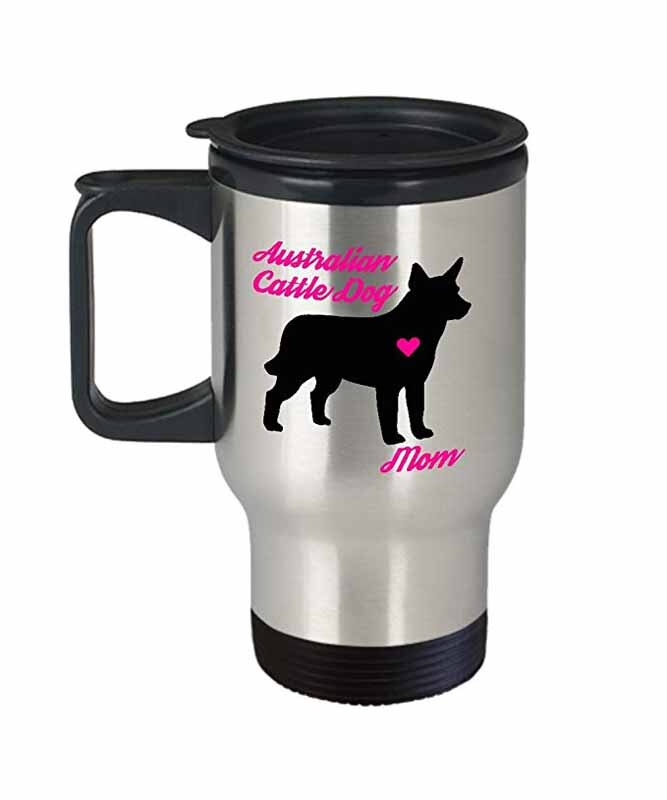Australian Cattle Dog Mom Travel Mug - Insulated P... – Grandado
