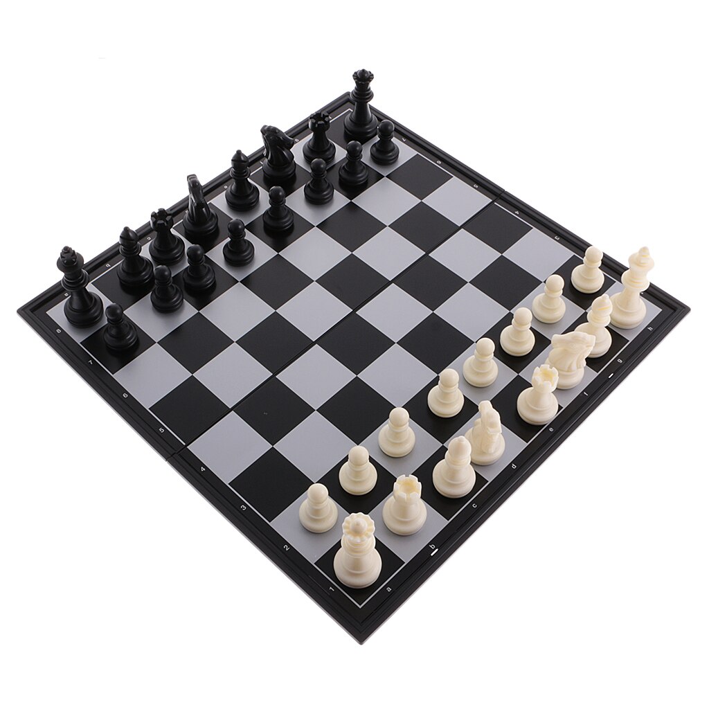 Set Van 3 In 1 Magnetische Board Schaken Dammen Ba... – Grandado