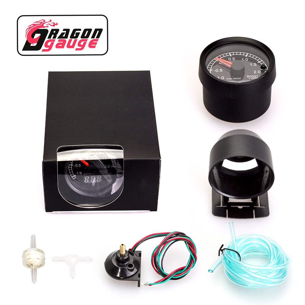 Dragon 」 60Mm Boost Gauge Pointer Digitale Displ... – Grandado